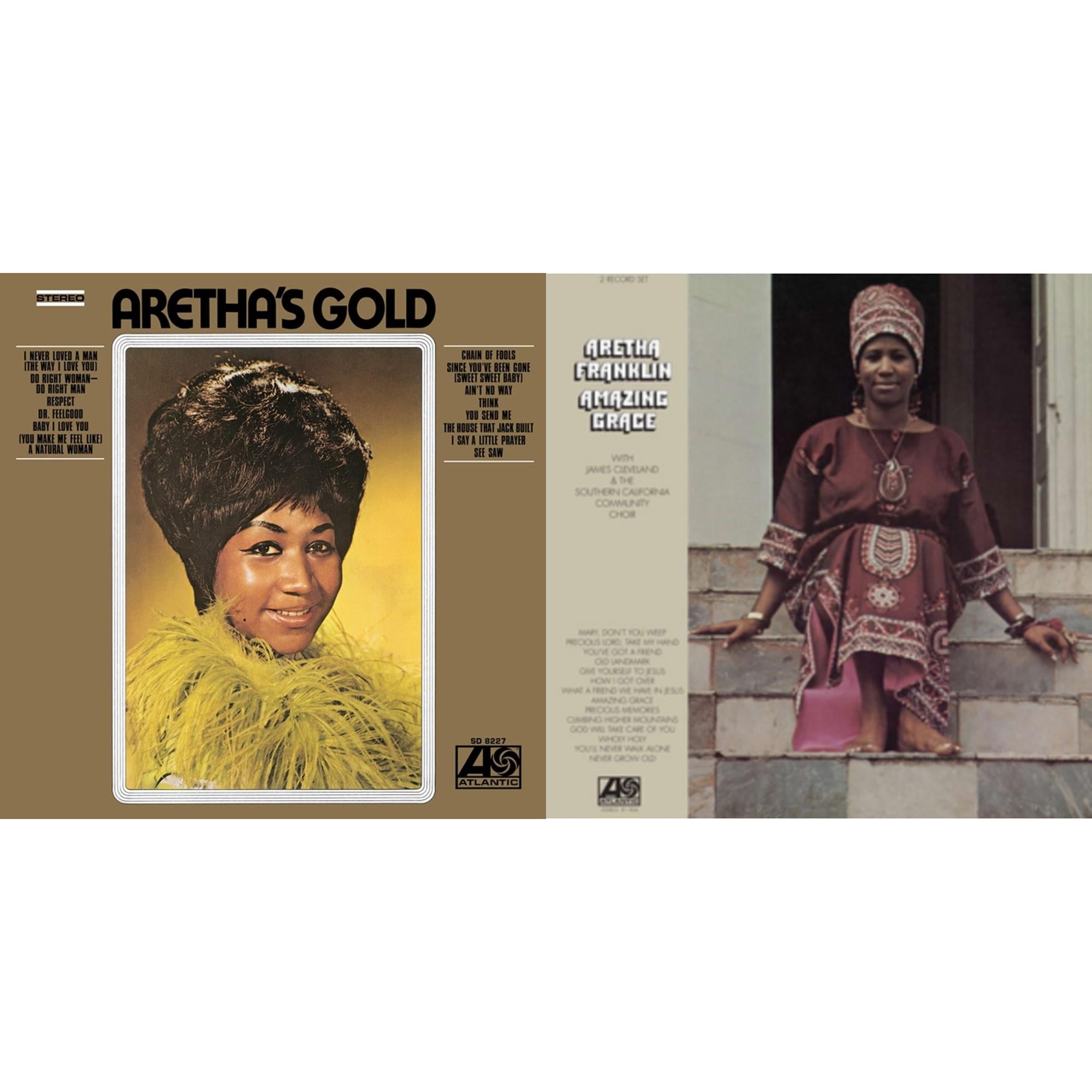 Aretha Franklin - Amazing Grace & Aretha's - LP Vinyl Bundle – Weekly Hype