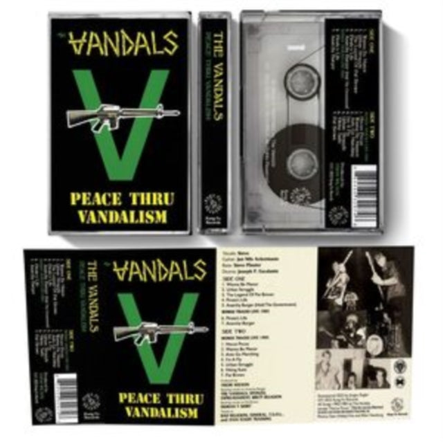 Vandals - Peace Thru Vandalism (Deluxe/Reissue) - Cassette – Weekly Hype
