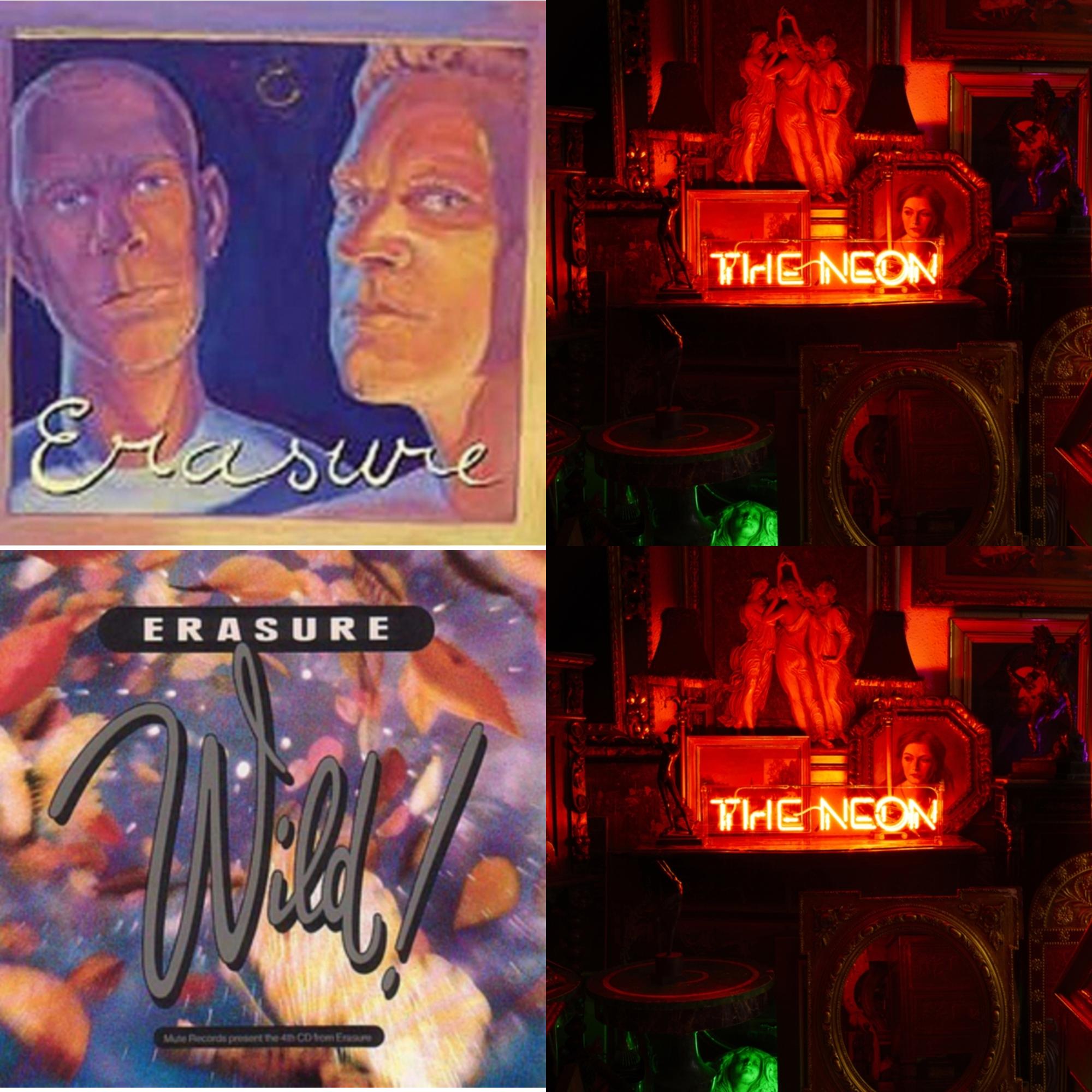 Erasure - Erasure (180G) & Neon & Wild & Neon - LP Vinyl Bundle ...