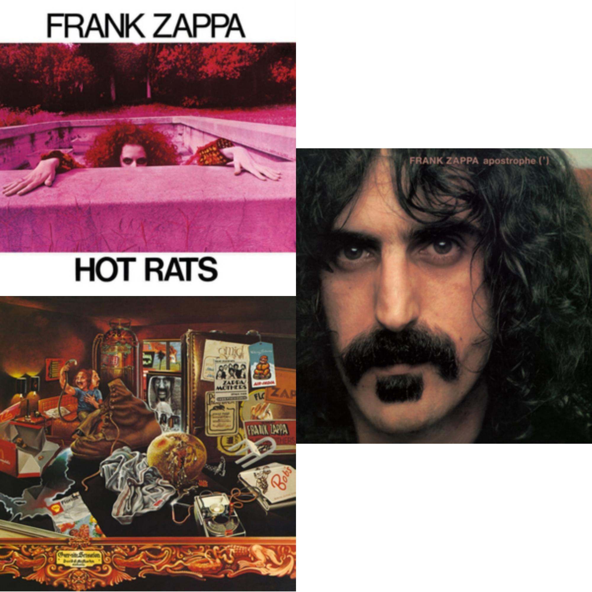 Frank Zappa - Hot Rats & Over Nite - LP Vinyl Bundle – Weekly Hype