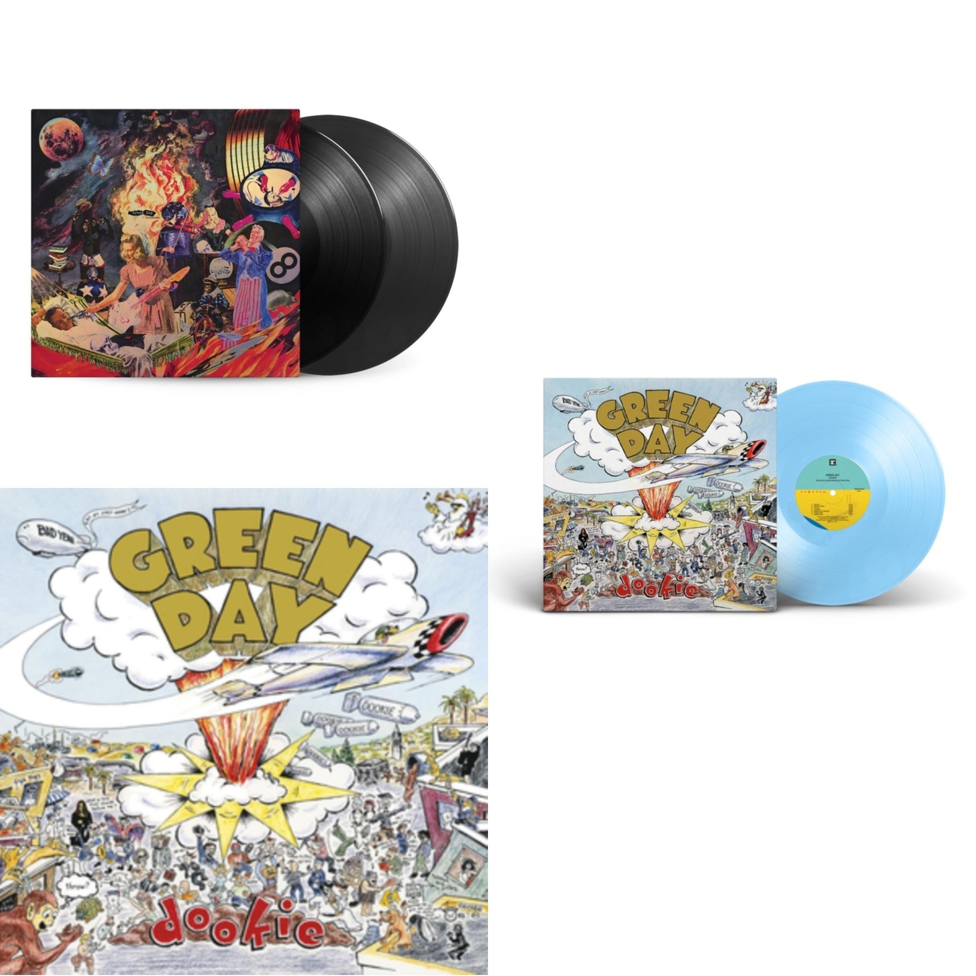 Green Day - Dookie (X) (Baby Blue LP Vinyl) & Insomniac – Weekly Hype