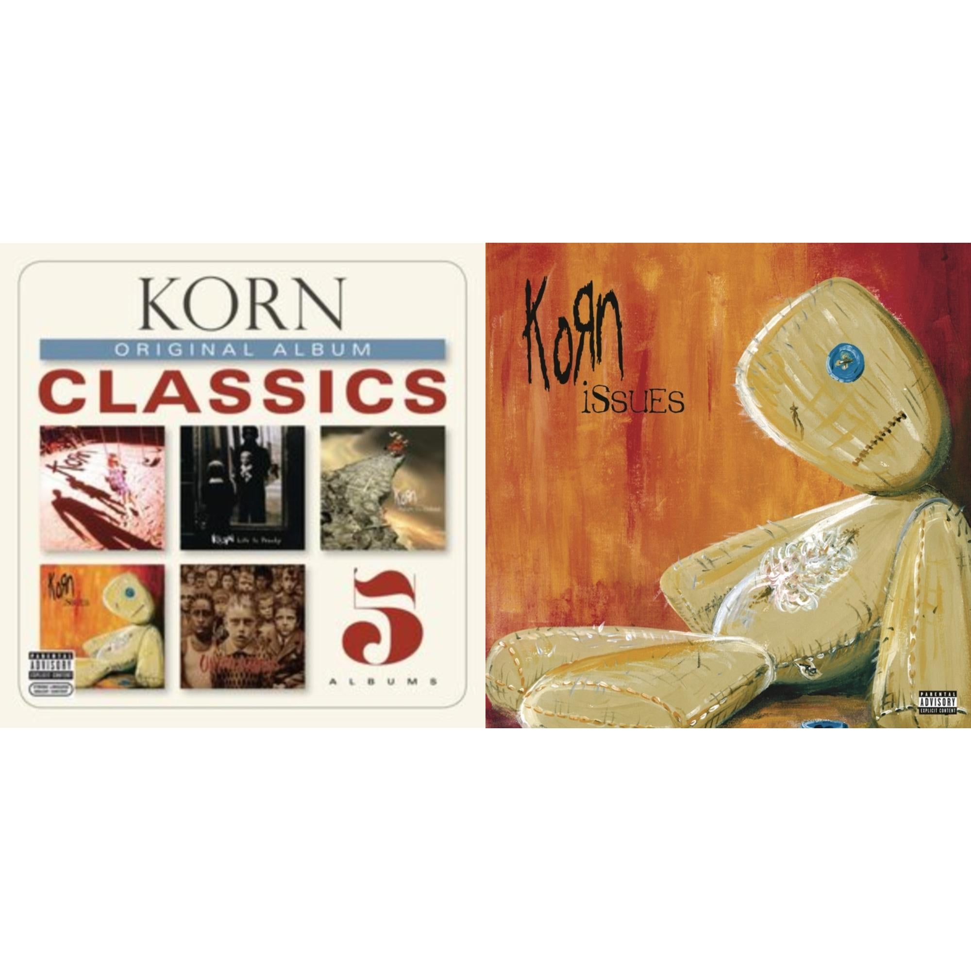 Korn - Original Album Classics & Issues (Explicit) - CD Bundle – Weekly ...