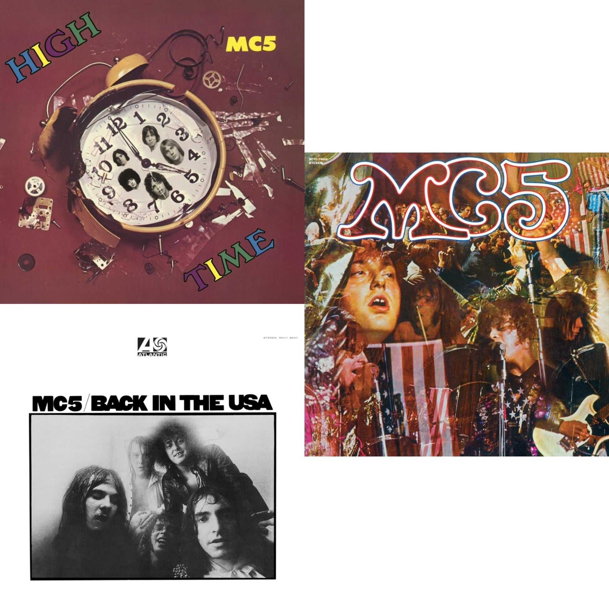 Mc5 - High Time (Clear/Yellow Splatter LP Vinyl) (Rocktober) – Weekly Hype
