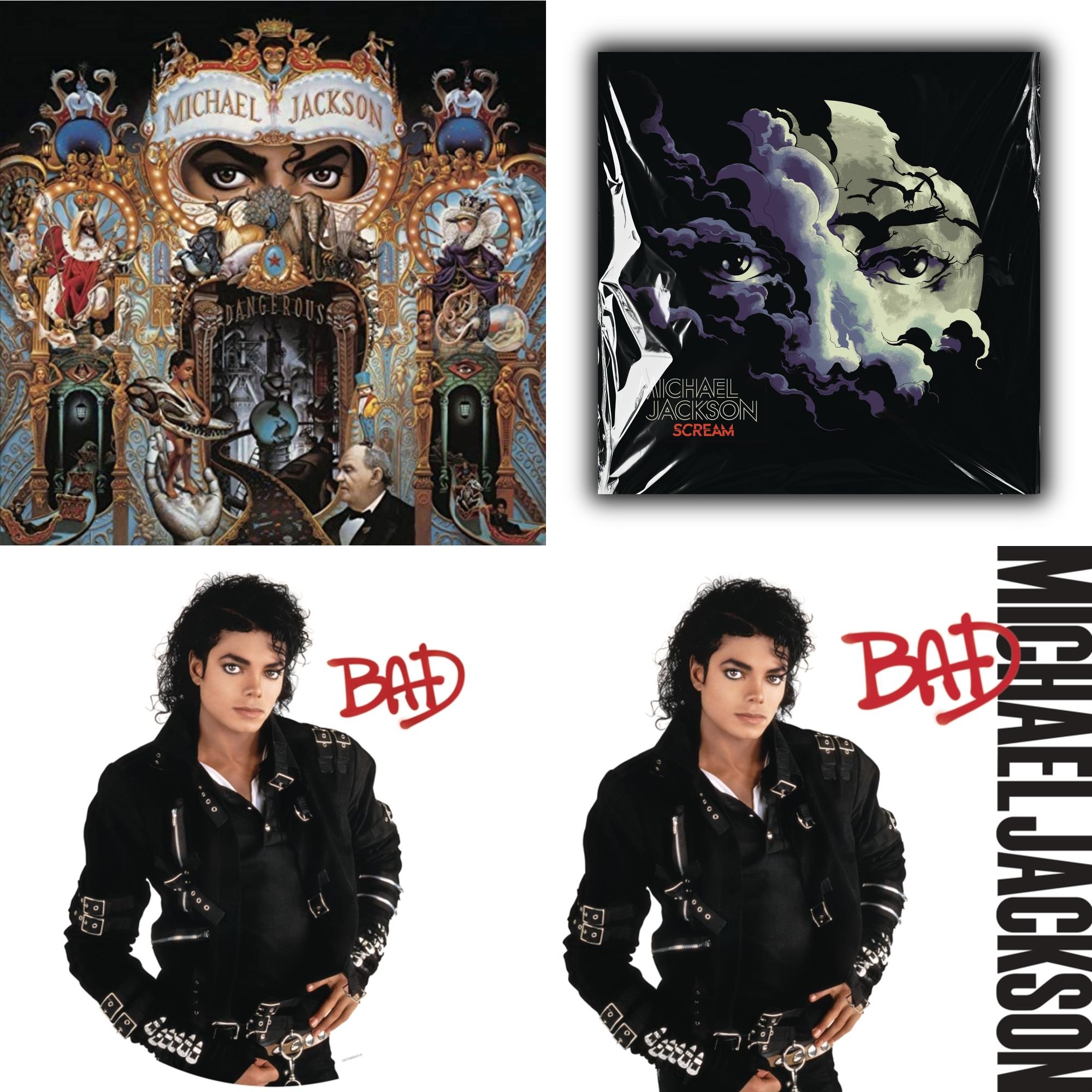 Michael Jackson - Bad (Picture Disc) & Dangerous (180G/2LP) – Weekly Hype