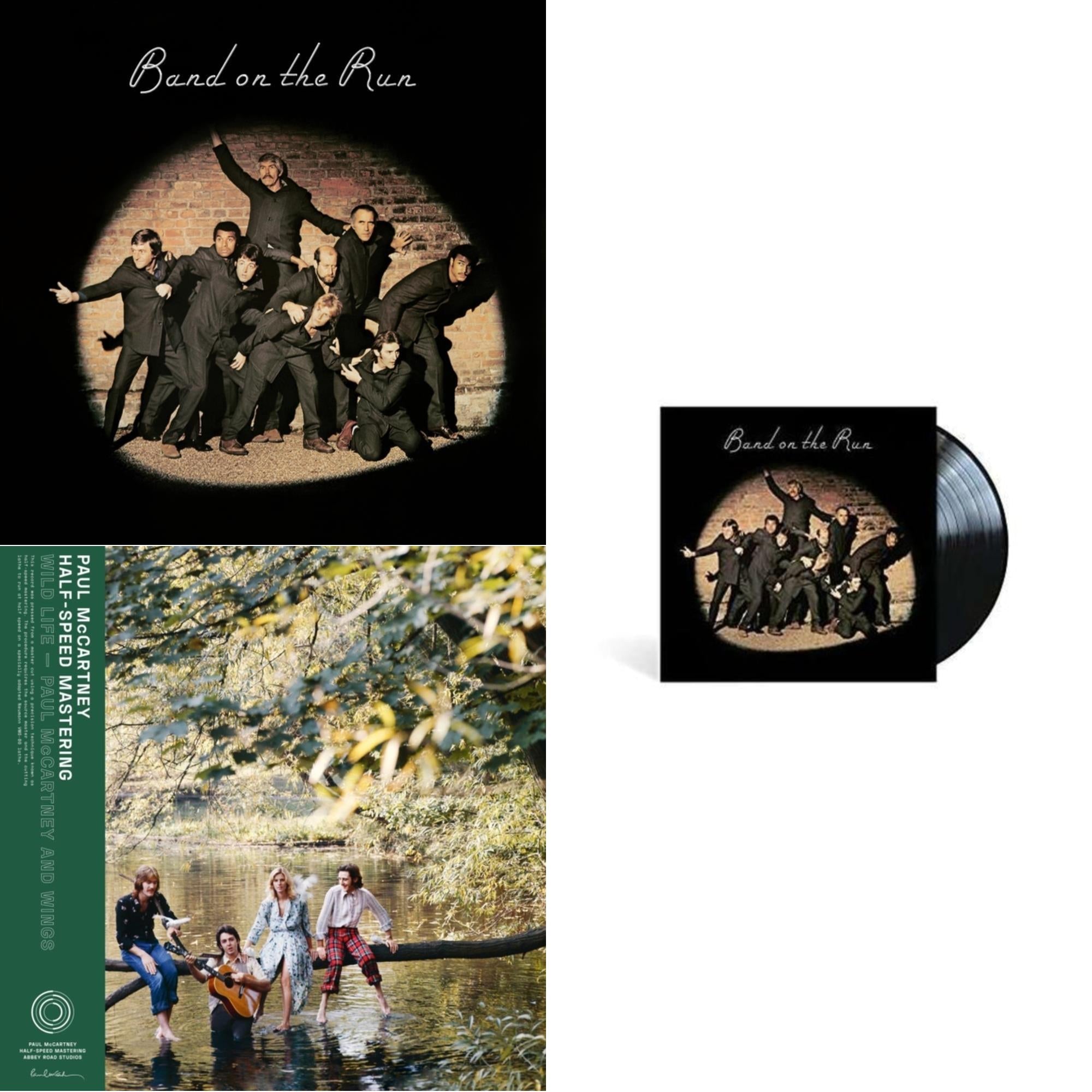 Paul & Wings Mccartney - Band On The Run (Half-Speed) & Wild Life (50T ...