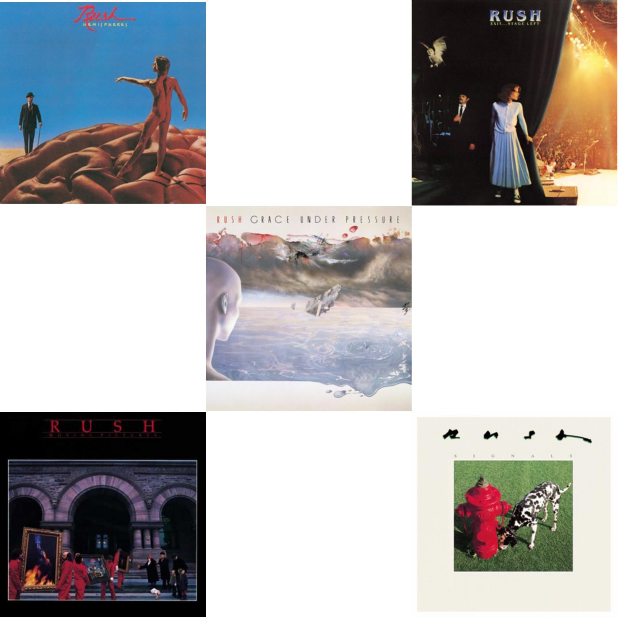 Rush - Hemispheres (180G) & Moving Pictures (180G LP – Weekly Hype