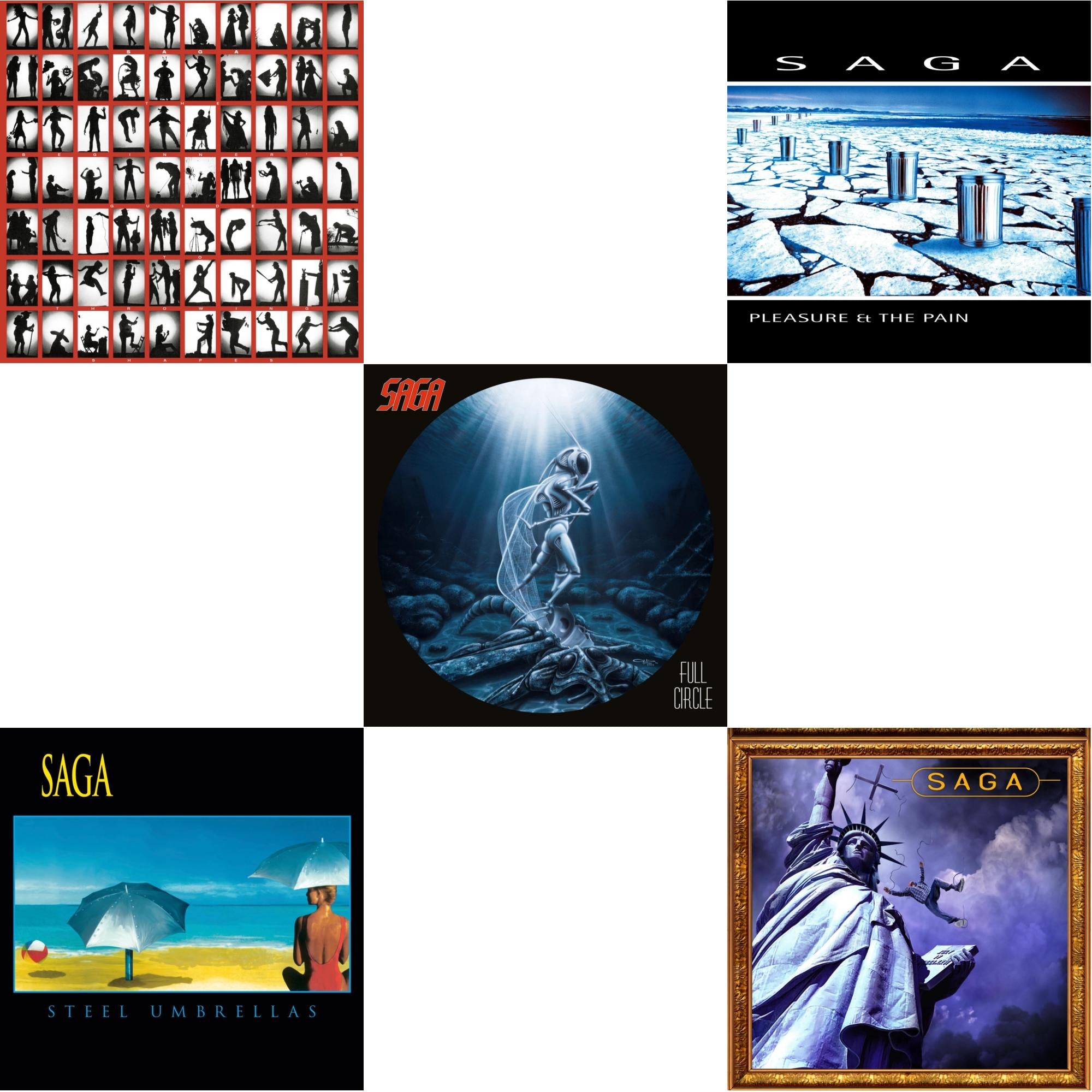 Saga - Beginner's Guide To Throwing Shapes (180G/Remastered) – Weekly Hype