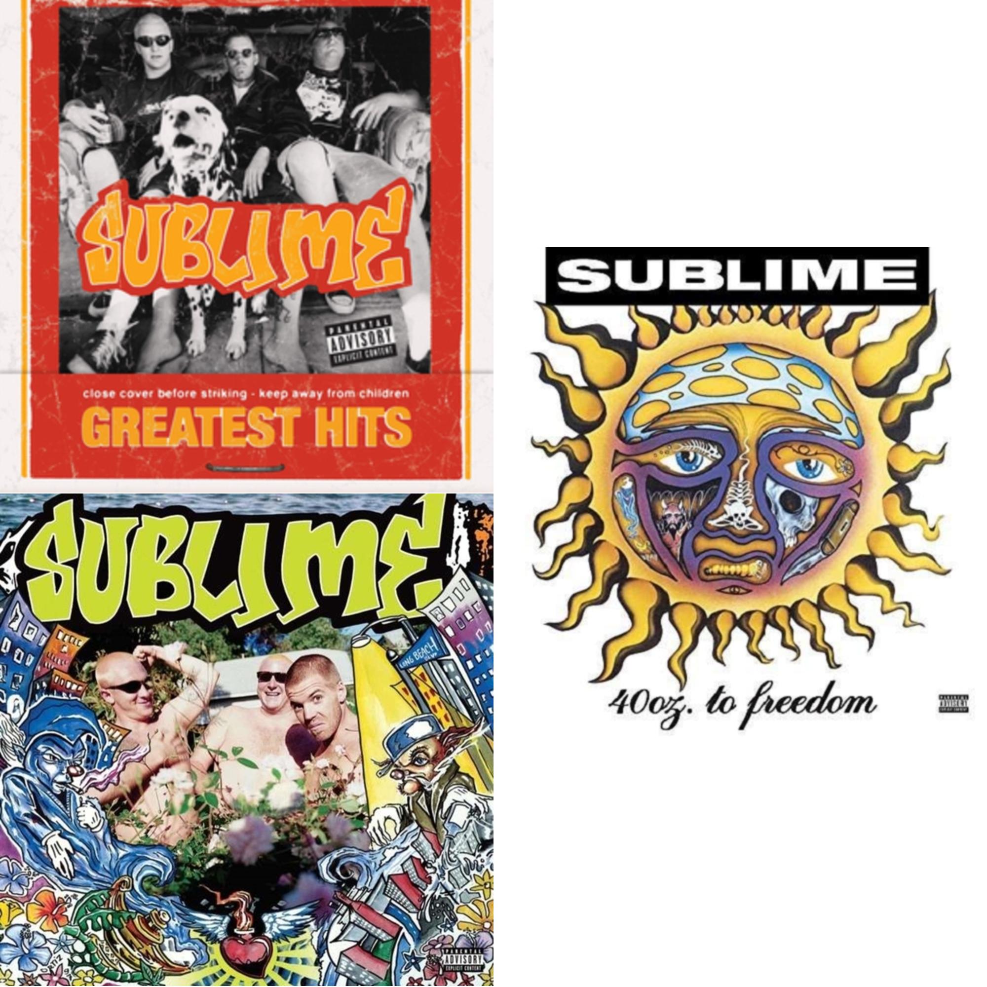 Sublime - 40Oz. To Freedom & Second Hand - LP Vinyl Bundle – Weekly Hype