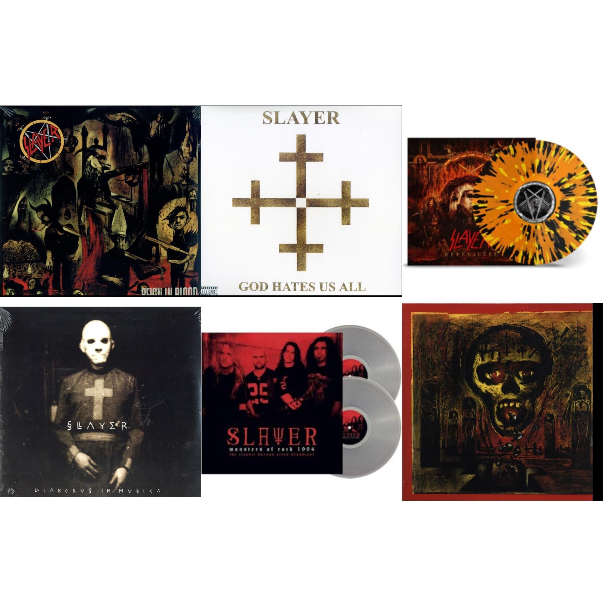 Slayer - Diabolus In Musica & God Hates Us All & Reign In – Weekly Hype