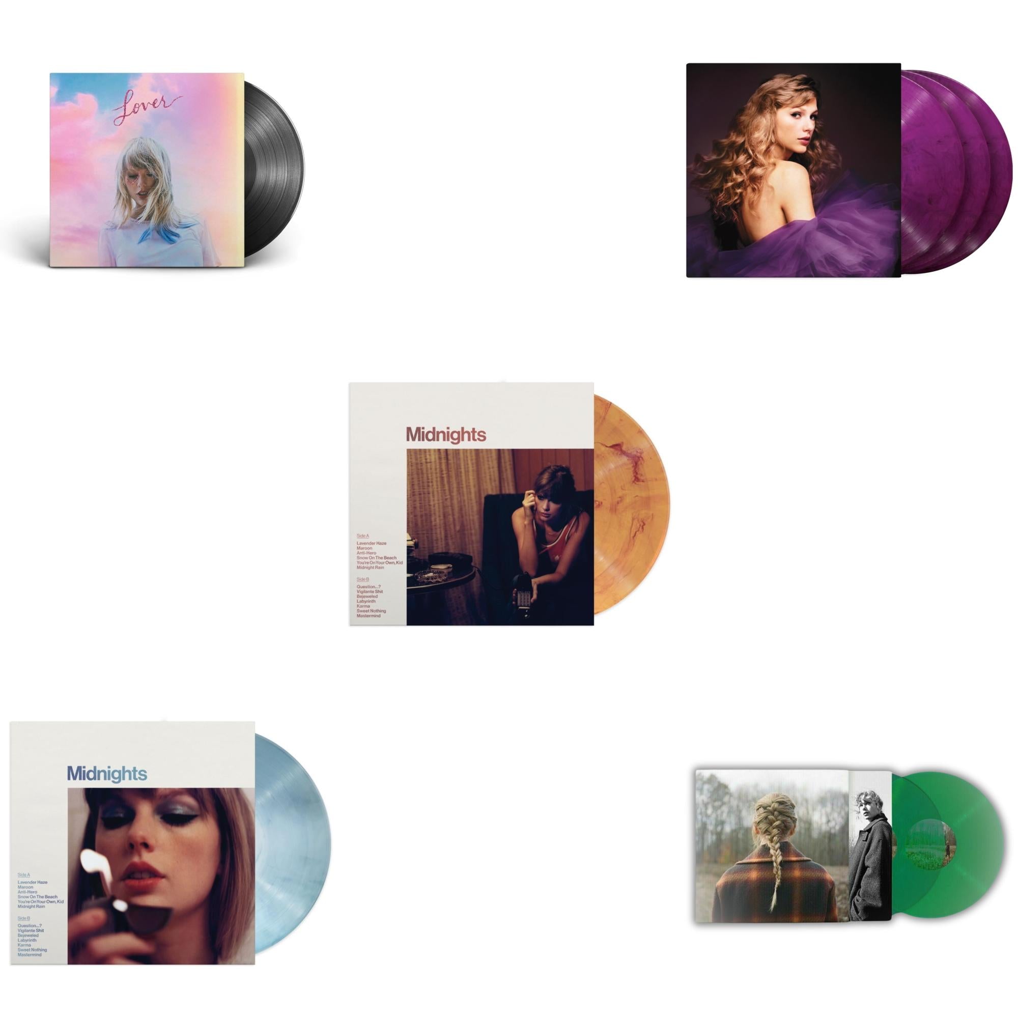Taylor Swift - Taylor Swift - Evermore (Translucent Green – Weekly Hype