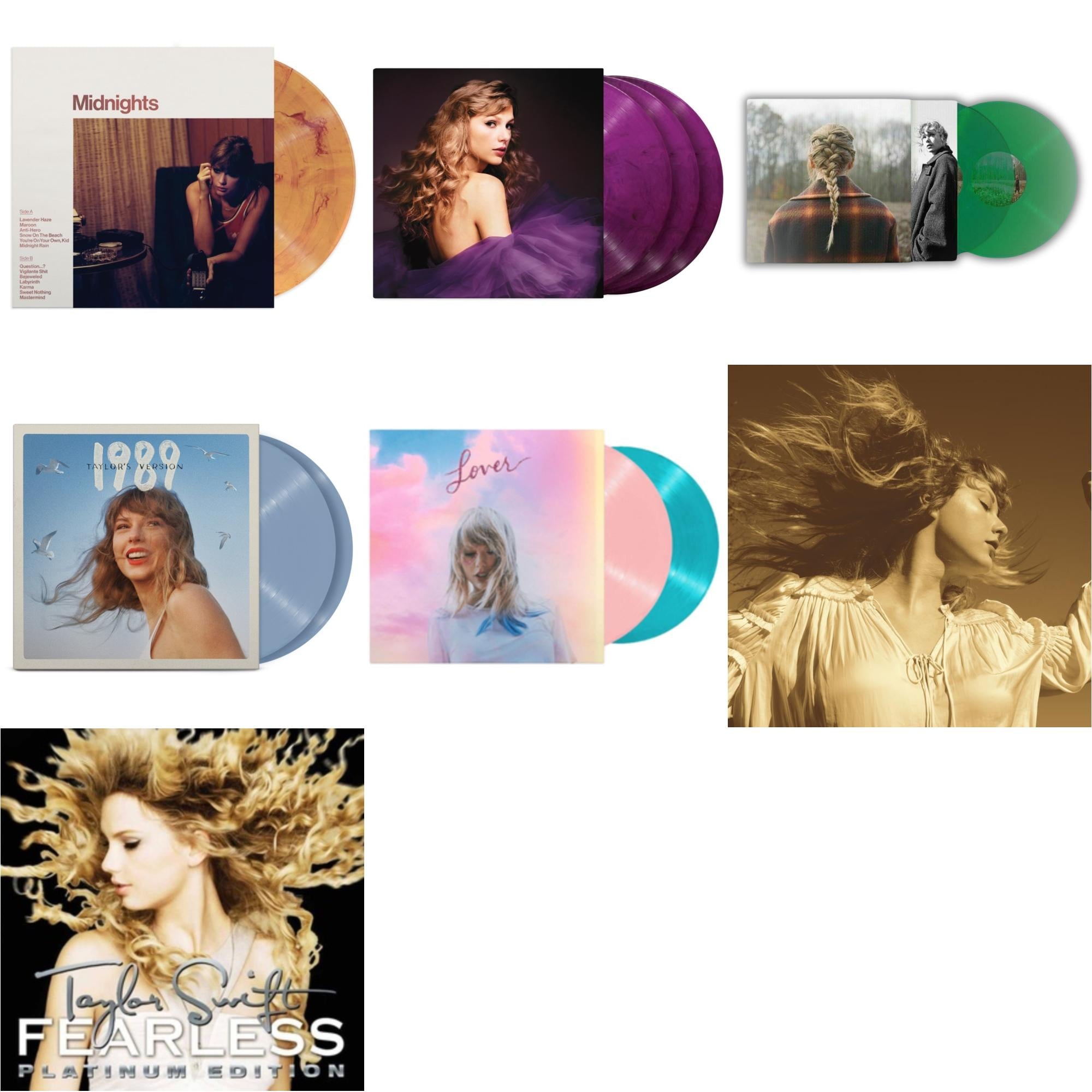 Taylor Swift - Taylor Swift - Evermore (Translucent Green – Weekly Hype