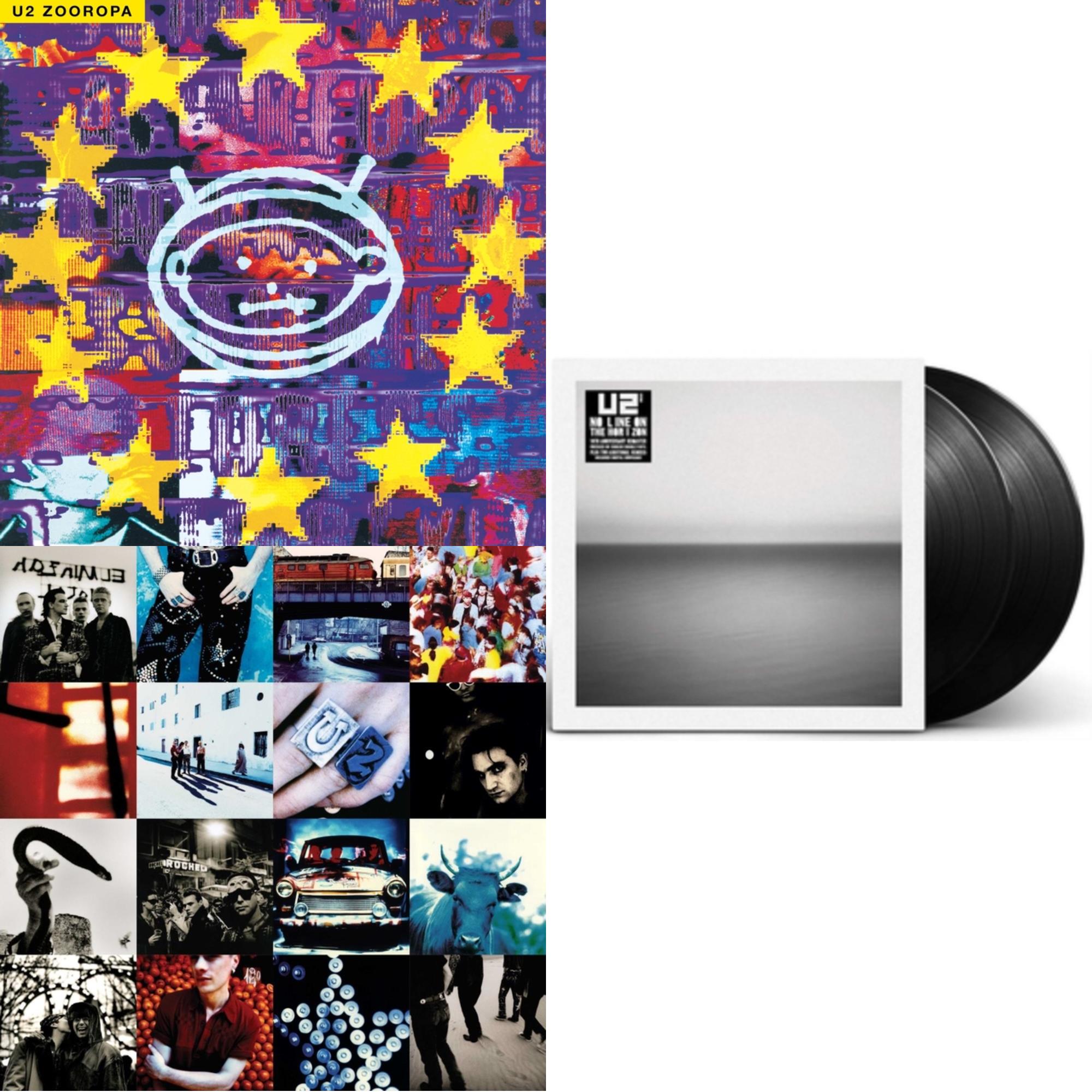 U2 - Zooropa (Transparent Yellow/2LP) & Achtung Baby (30Th Anniversary ...